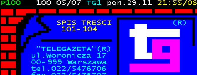 Telegazeta – namiastka internetu w każdym domu