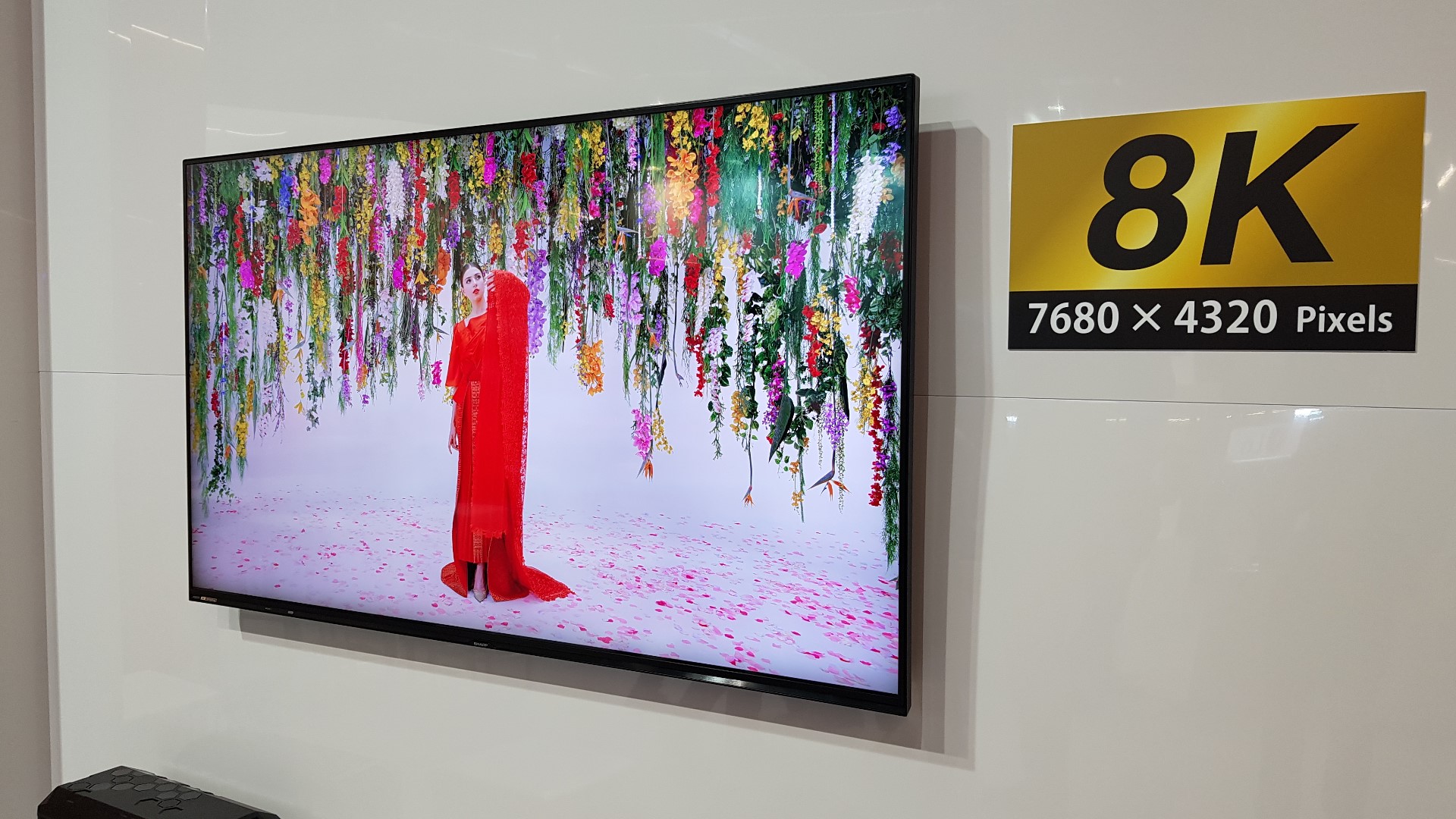 Po raz pierwszy w Polsce: telewizor Sharp Aquos 8K na Electronics Show