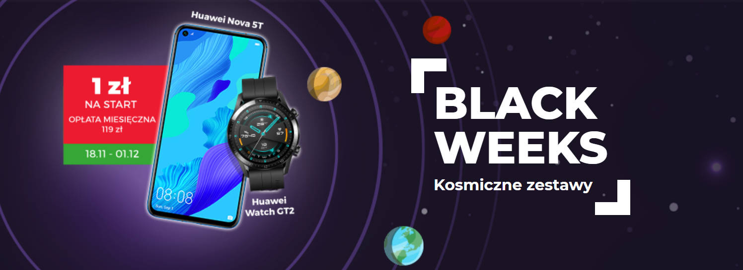 Rusza Black Weeks w Plusie i Plushu, czyli dwutygodniowy czarny piątek